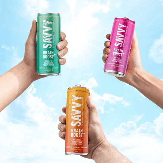 Savvy Brain Boost | Nootropic for Focus & Mental Clarity | Zero Sugar ...