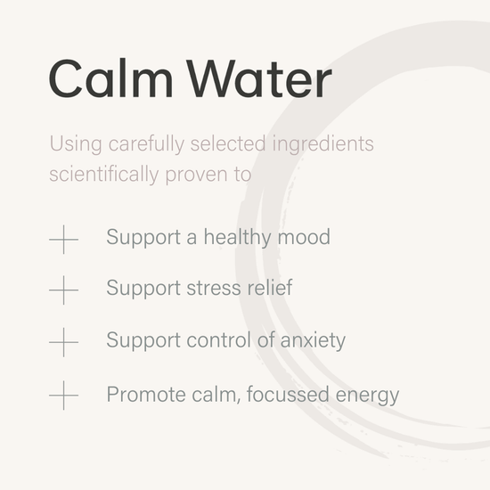 Calm+ Water | Functional Mental Health Supplement to reduce stress ...